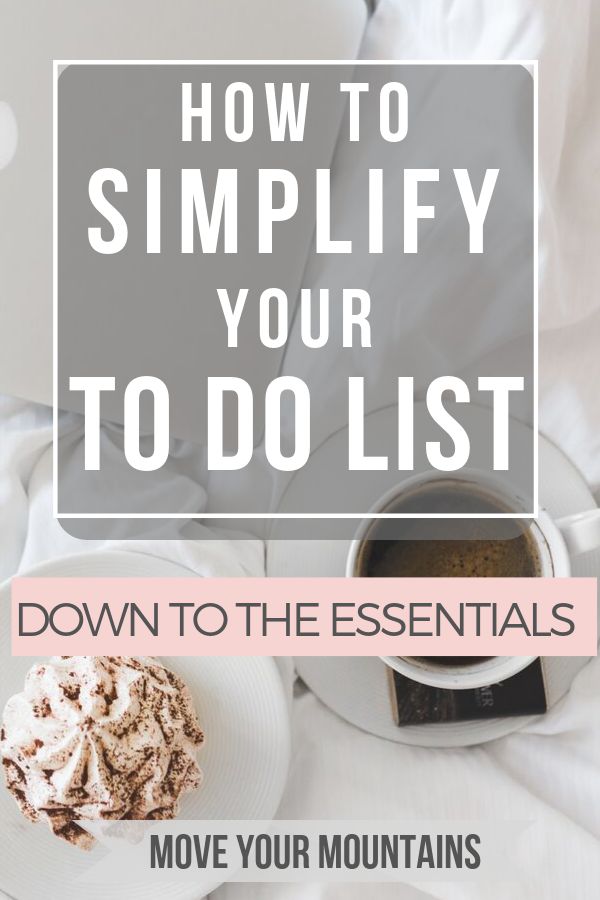 How To Simplify Your To Do List To The Essentials - Ana McRae