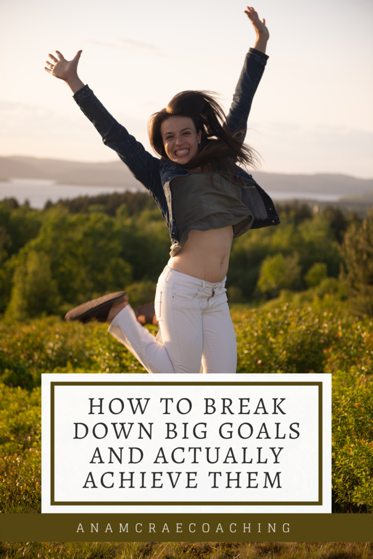 How To Break Down Big Goals | The Ultimate Guide