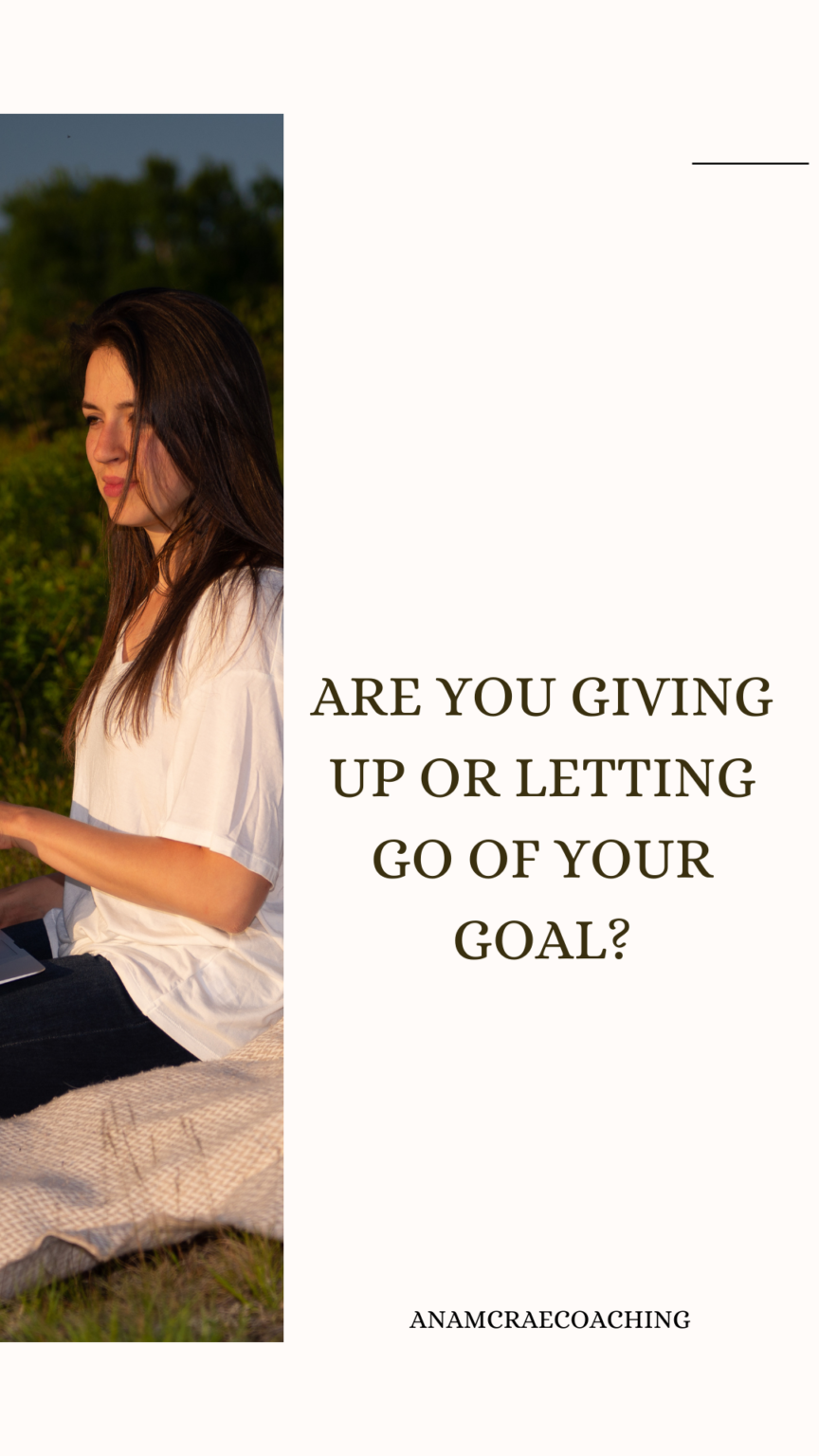 How To Recommit To Your Goals - Ana McRae Coaching