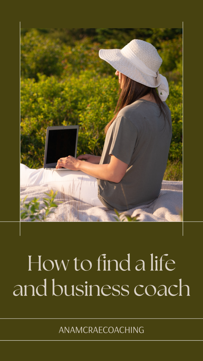 What is a life and business coach? - Ana McRae Coaching