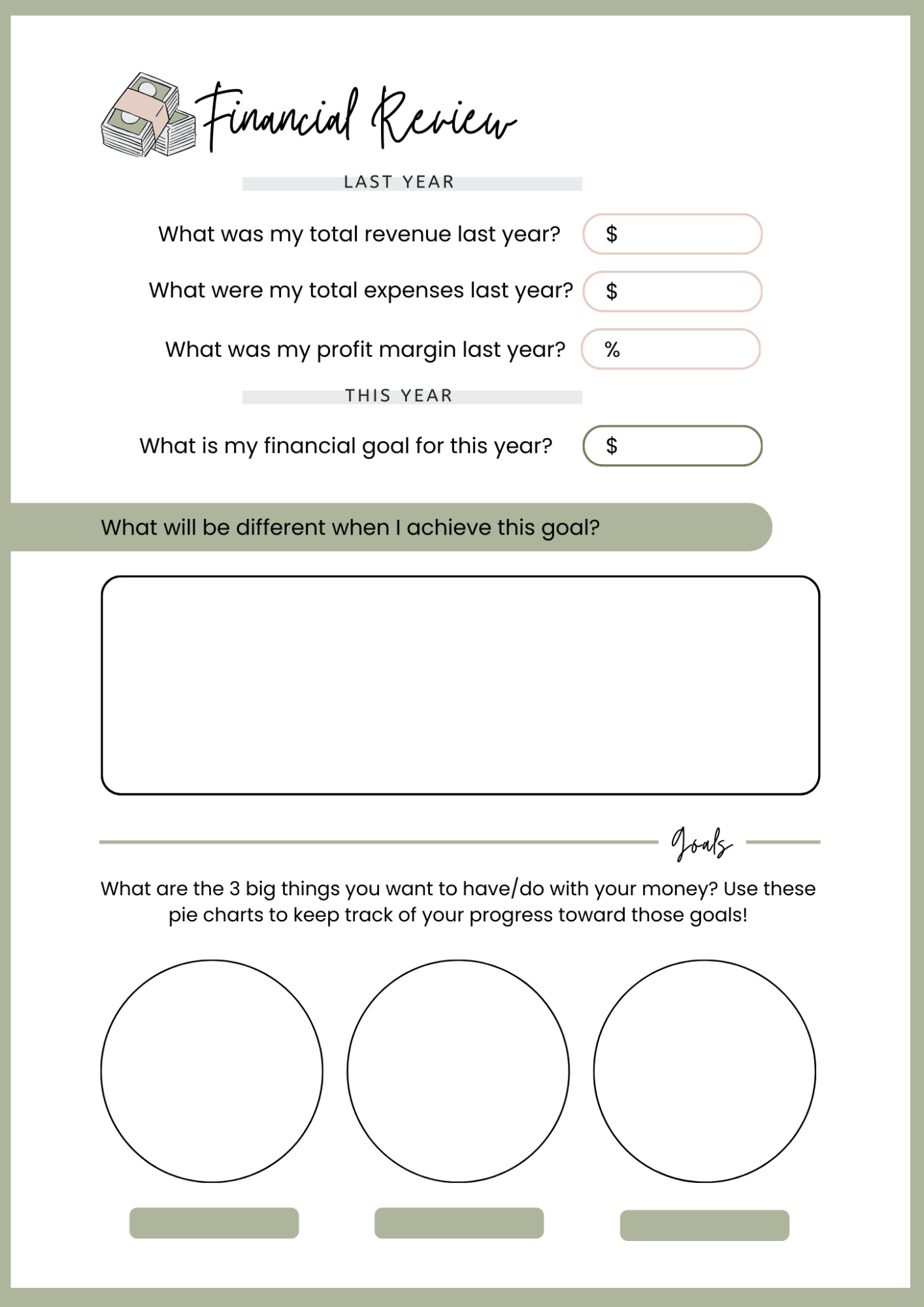 Daily Goal Planner To Achieve Your Goals & Live A Balanced Life
