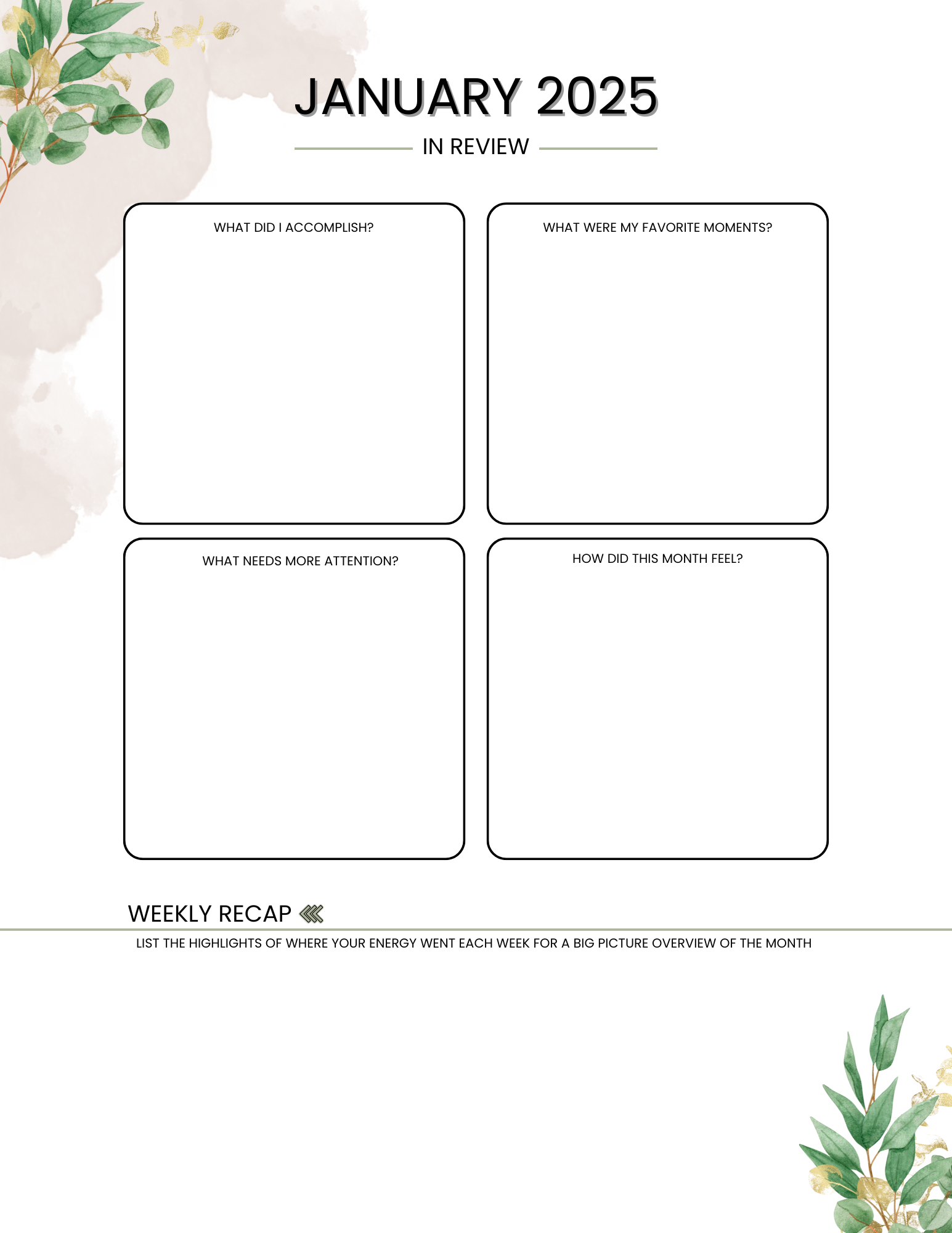 Weekly Business Planner for Entrepreneurs | Get Organized!